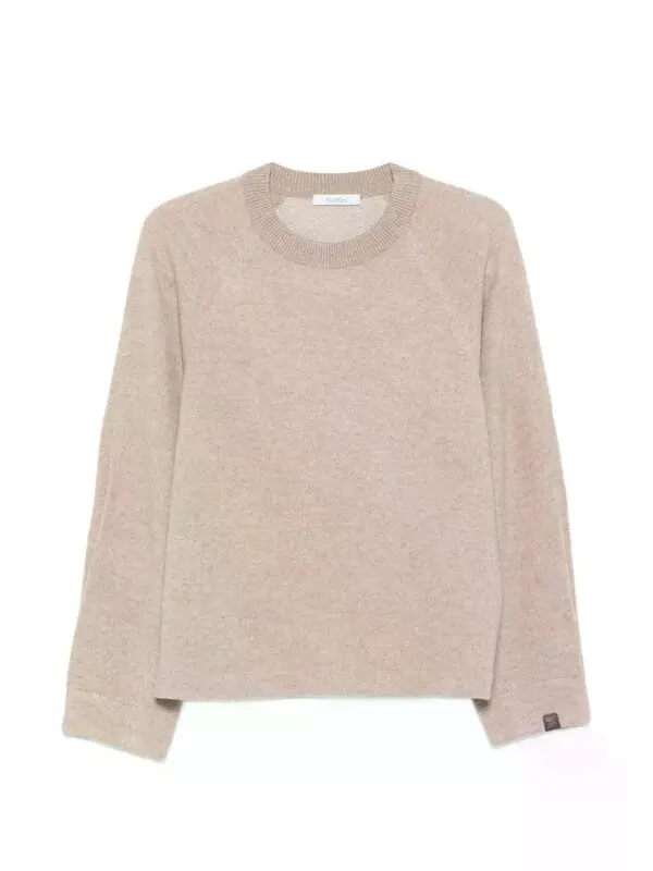 Max Mara Crew-neck Knitted Sweater