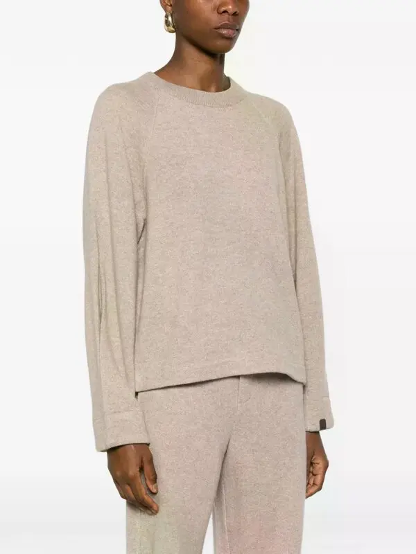 Max Mara Crew-neck Knitted Sweater