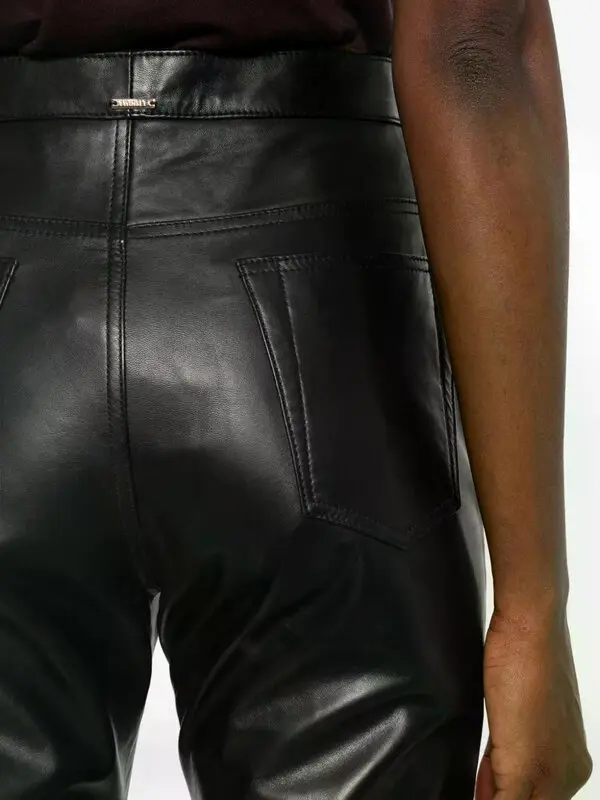 TWINSET Leather Trousers