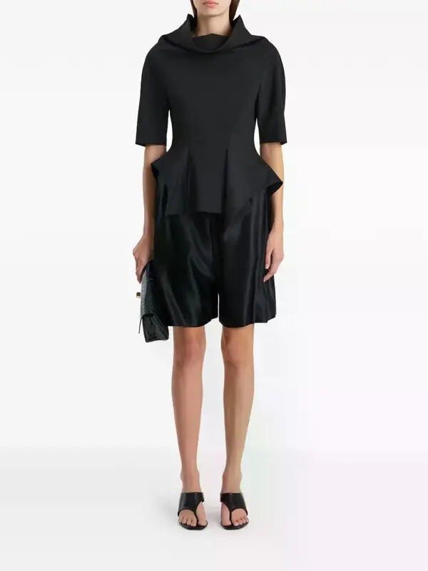 Khaite Virgin-wool Shorts