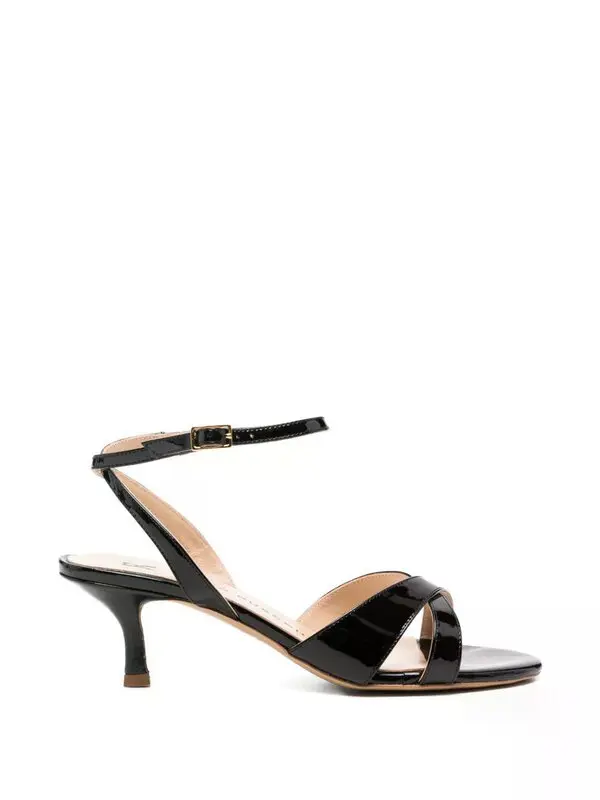 FABIO RUSCONI Crossover-strap Sandals - Black