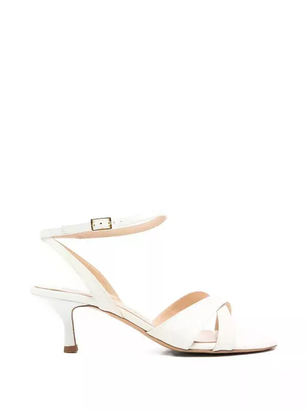 FABIO RUSCONI Criss-cross-strap Sandals - White