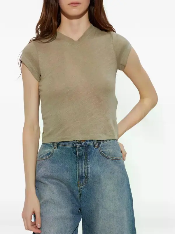 IRO PARIS Sybel T-shirt - Green