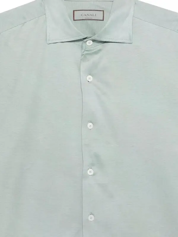 Canali Long-sleeve Shirt - Green