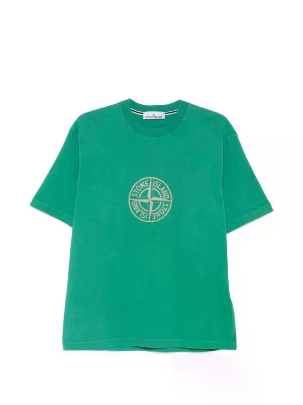 Stone Island Logo T-shirt - Green