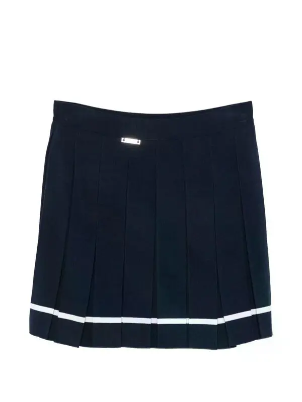 Iceberg Pleated Mini Skirt