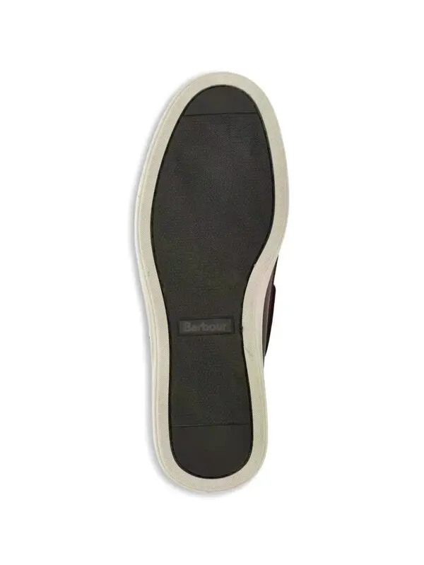 Barbour Lace-up Boat Shoes - Brown