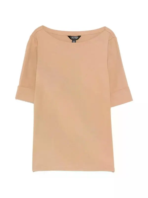 Ralph Lauren Cuffed T-shirt - Neutrals