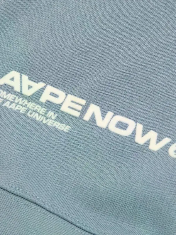 AAPE BY *A BATHING APE Logo Sweater - Black
