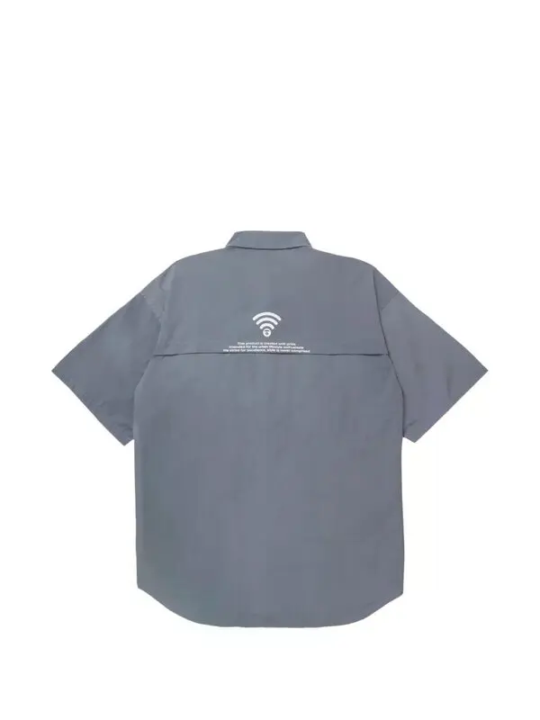 AAPE BY *A BATHING APE Moonface Patch Shirt