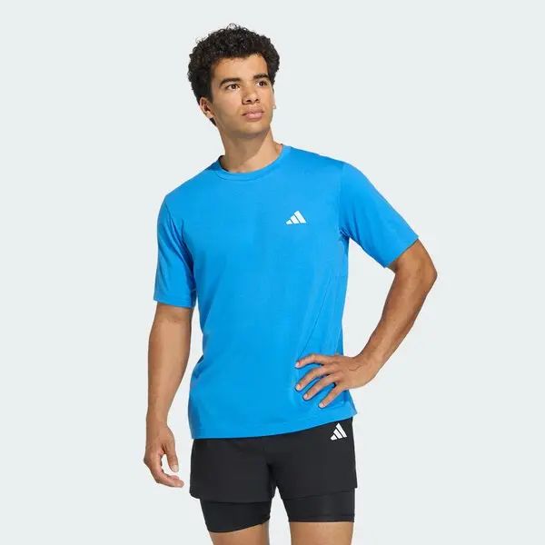 Adidas Workout Essentials Feelready T-shirt Blue - Ray Blue