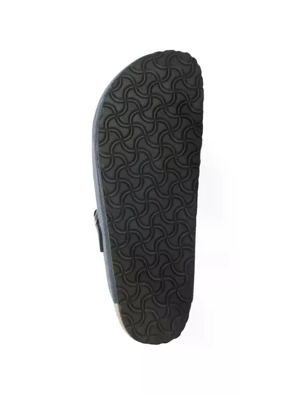 BIRKENSTOCK Boston Buckle-detail Mules - Blue