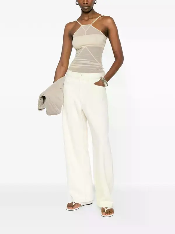 Rick Owens Sleeveless Tank Top - Neutrals
