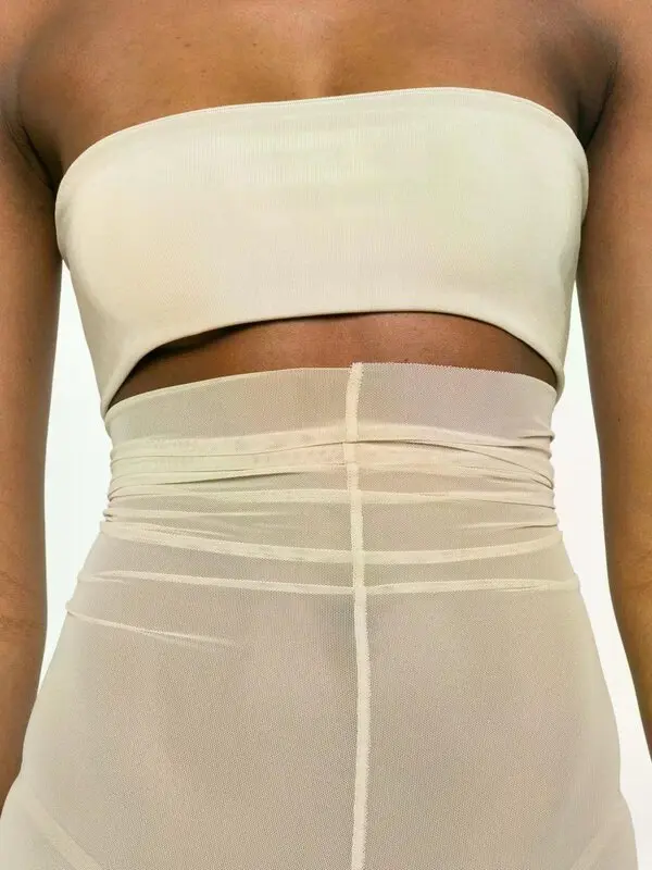 Rick Owens High-waisted Stretch Shorts