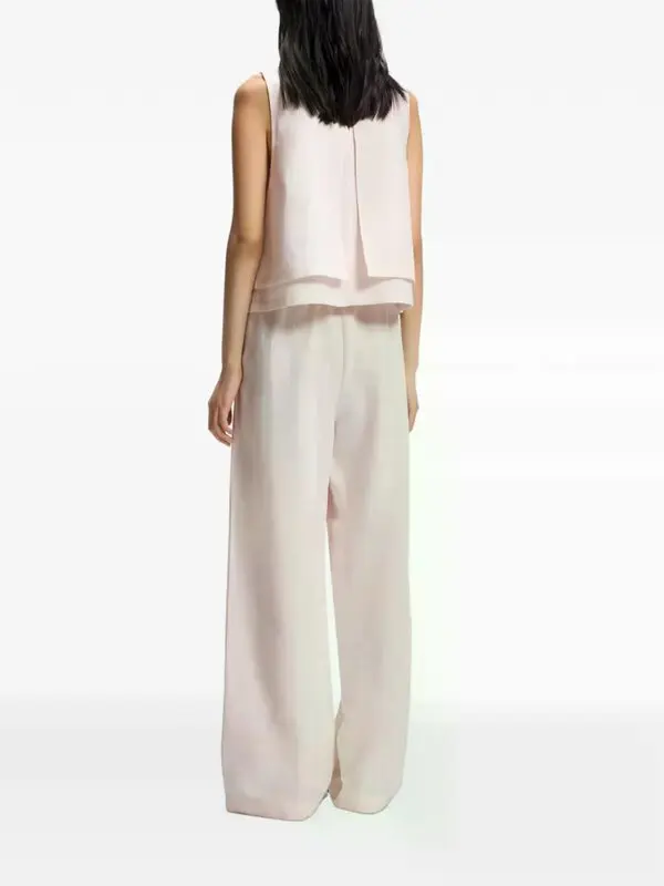 BOSS Drawstring-waist Palazzo Pants