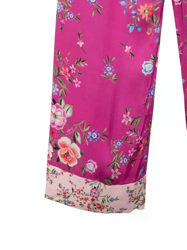 Liu Jo Floral-pattern Trousers
