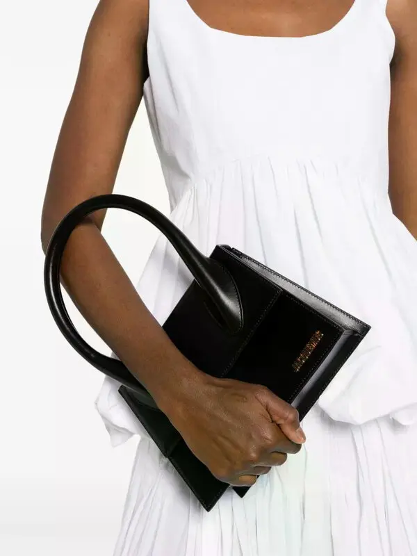 Jacquemus Le Chiquito Leather Shoulder Bag - Black