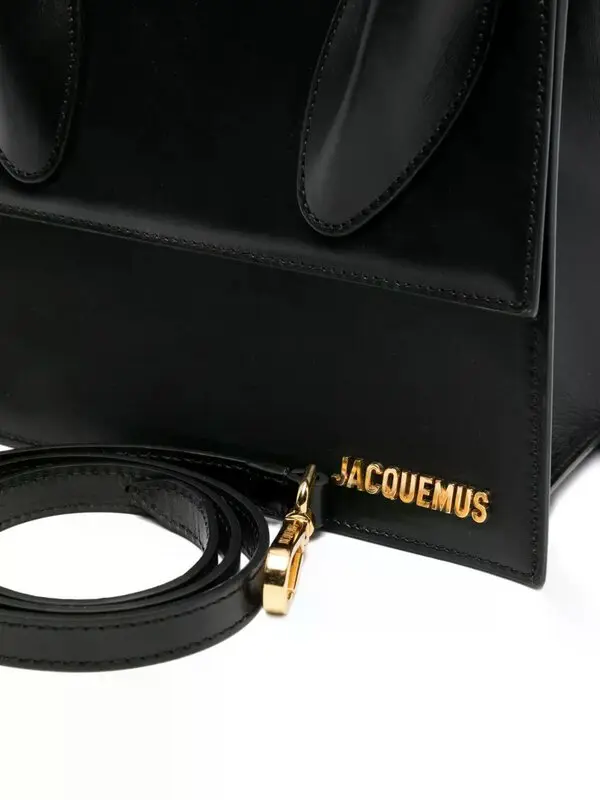Jacquemus Le Chiquito Leather Shoulder Bag - Black