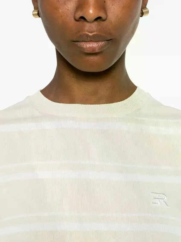 ERMANNO FIRENZE Striped Short-sleeve T-shirt