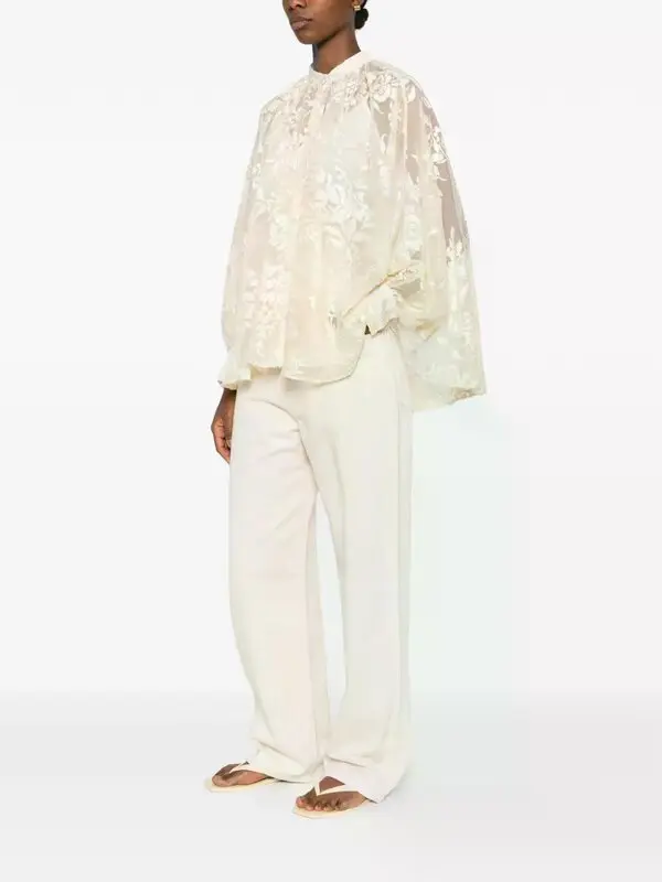 ERMANNO FIRENZE Floral Blouse