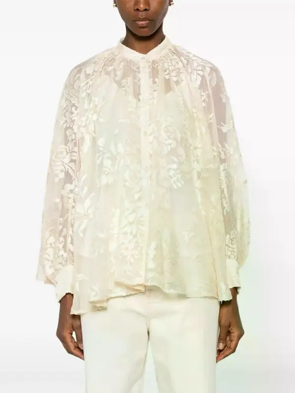 ERMANNO FIRENZE Floral Blouse