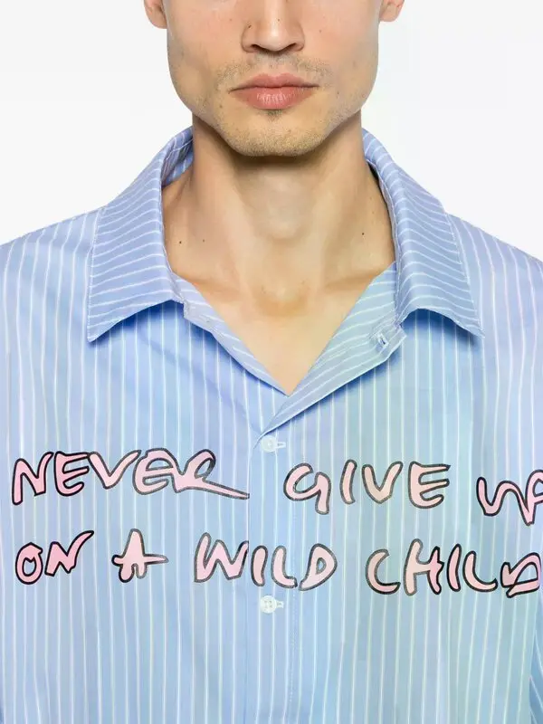 ALIS Striped Short Sleeve Shirt