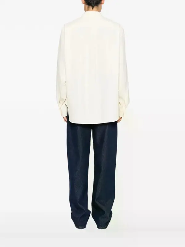 THE ROW Piou Pocket Shirt - Neutrals