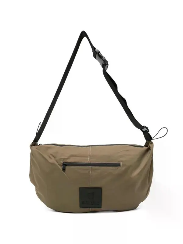 OFF GRID Logo-patch Messenger Bag
