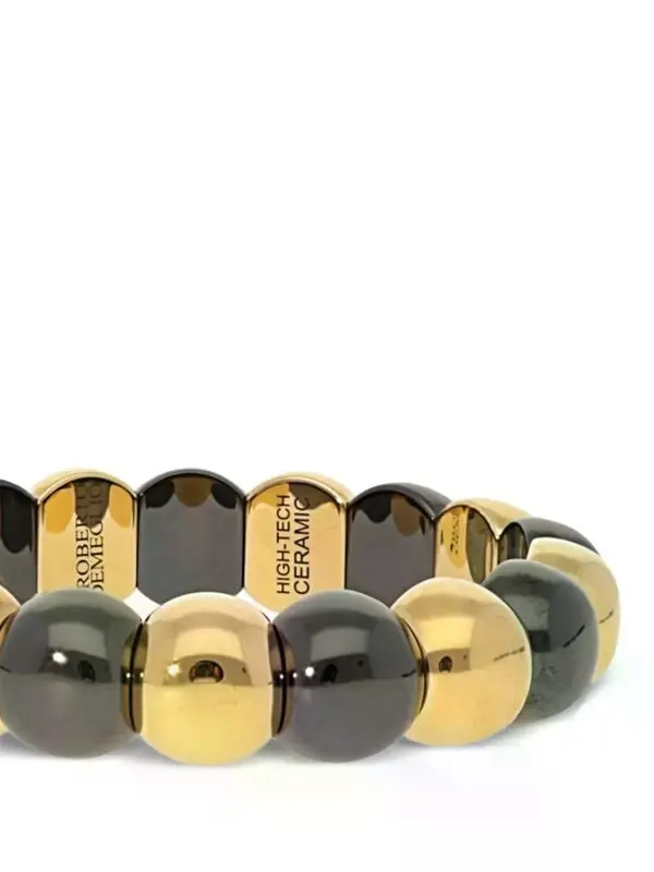 Roberto Demeglio Diamond Black Dama Circle Bracelet