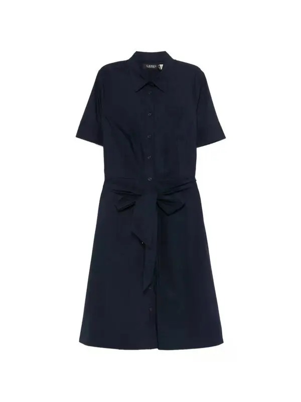 Ralph Lauren Tie-waist Shirt Midi Dress