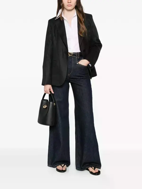 Max Mara Single-breasted Blazer - Black