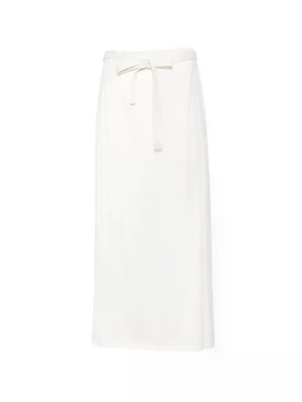 TOTEME Wrap Skirt With Tie Detail