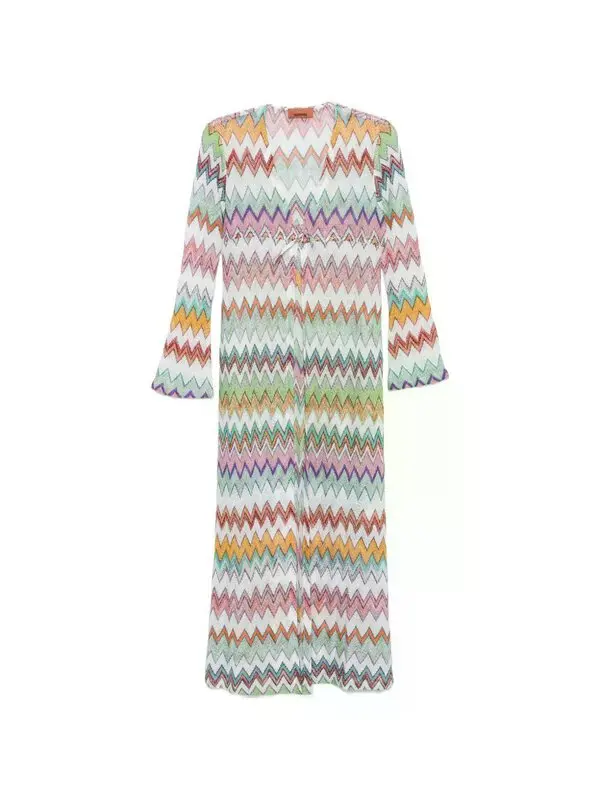 Missoni Zigzag Beach Cover-up - White