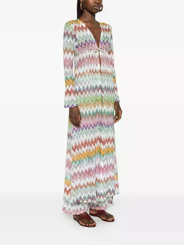 Missoni Zigzag Beach Cover-up - White