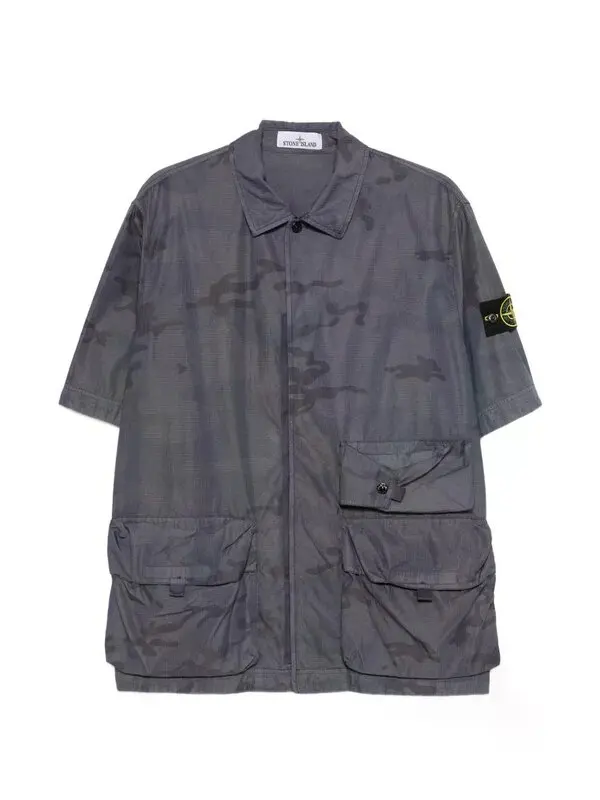Stone Island Camouflage Pocket Shirt