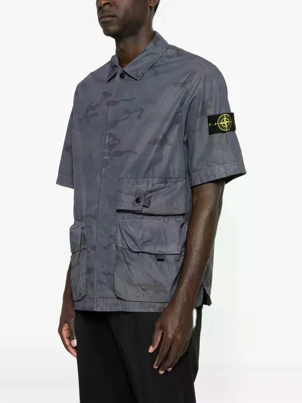 Stone Island Camouflage Pocket Shirt
