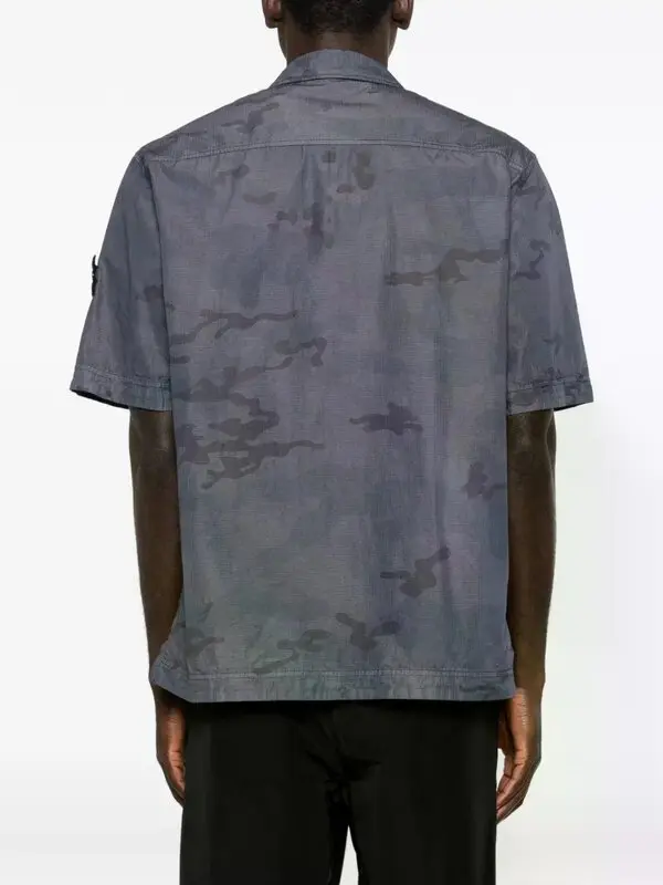 Stone Island Camouflage Pocket Shirt