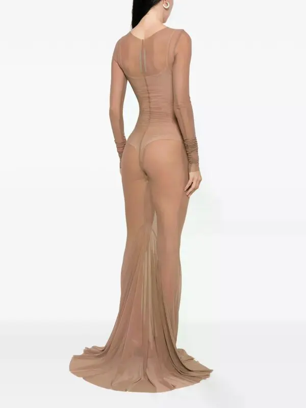 Rick Owens Temple Maxi Dress - Neutrals