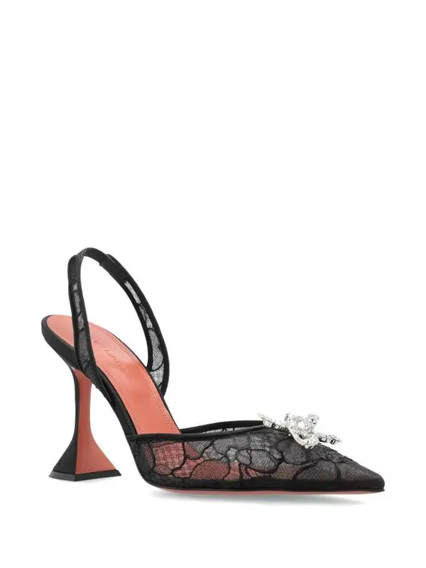 Amina Muaddi Rosie Slingback Pumps