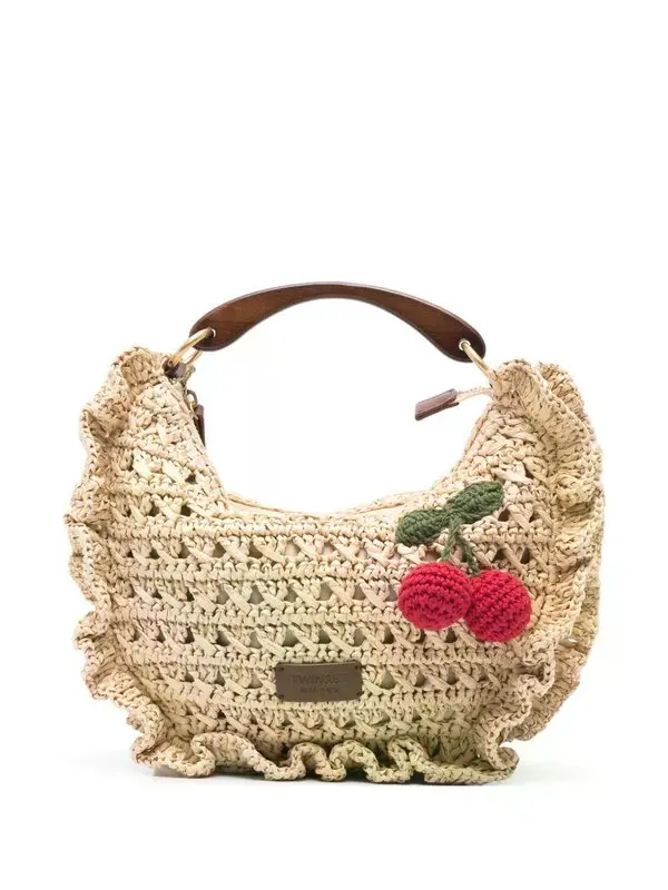 TWINSET Cherry-detail Tote Bag