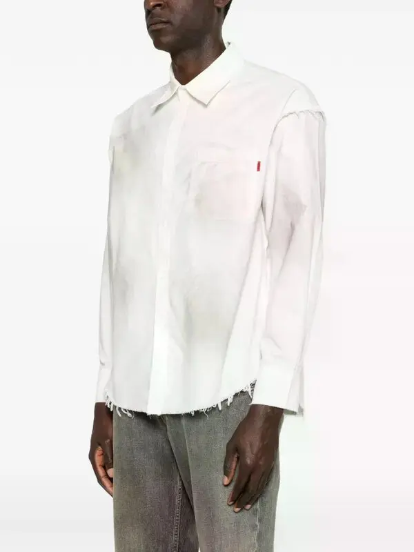 ACUPUNCTURE 1993 Painter Frayed Shirt
