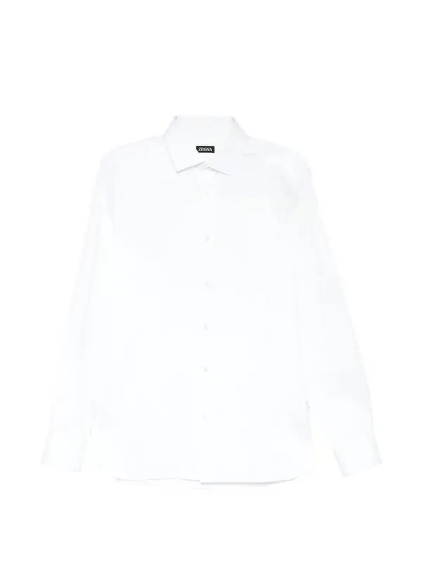 Zegna Buttoned Shirt - White