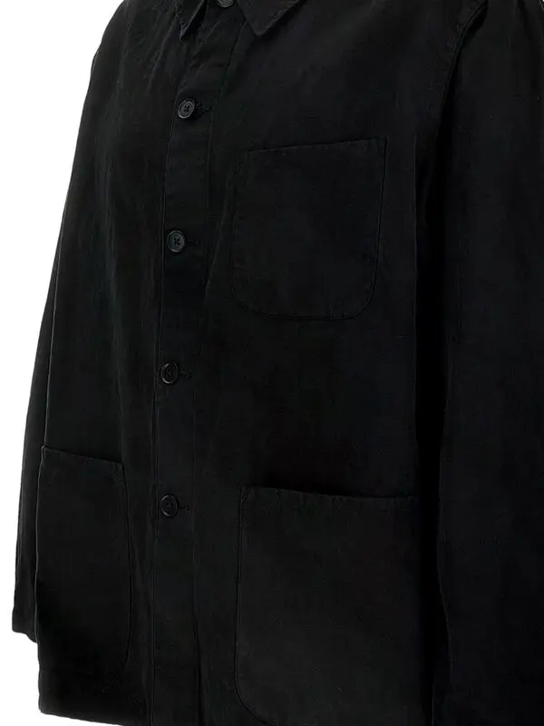 KAPTAIN SUNSHINE Long-sleeved Shirt Jacket - Black