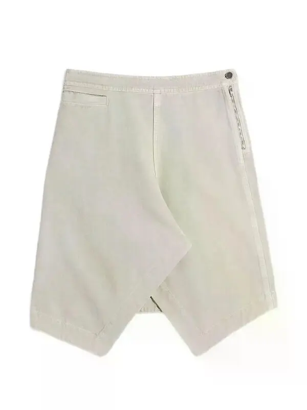 LEMAIRE Asymmetrical Mini Skirt - Neutrals