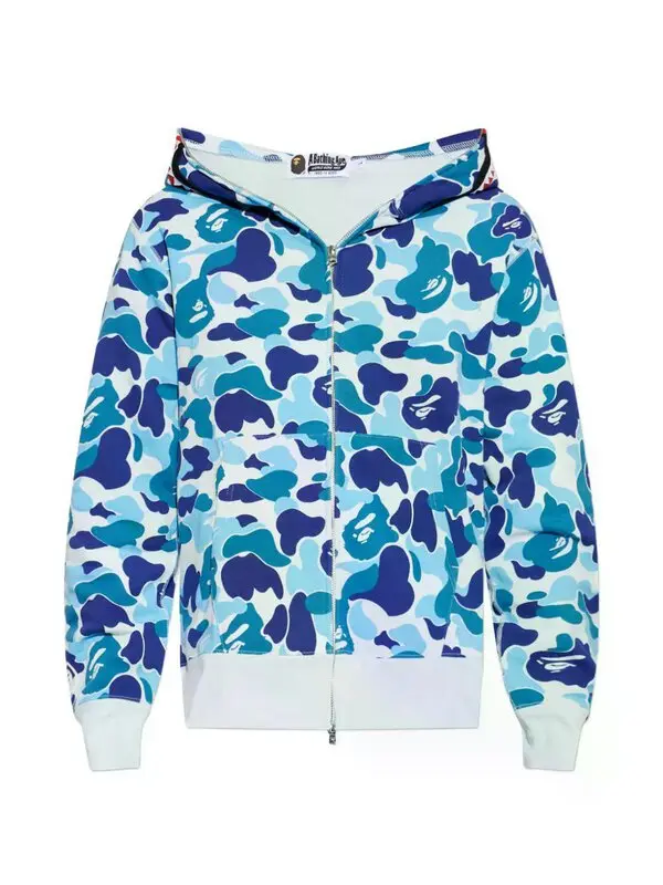 A BATHING APE Camouflage-print Hoodie