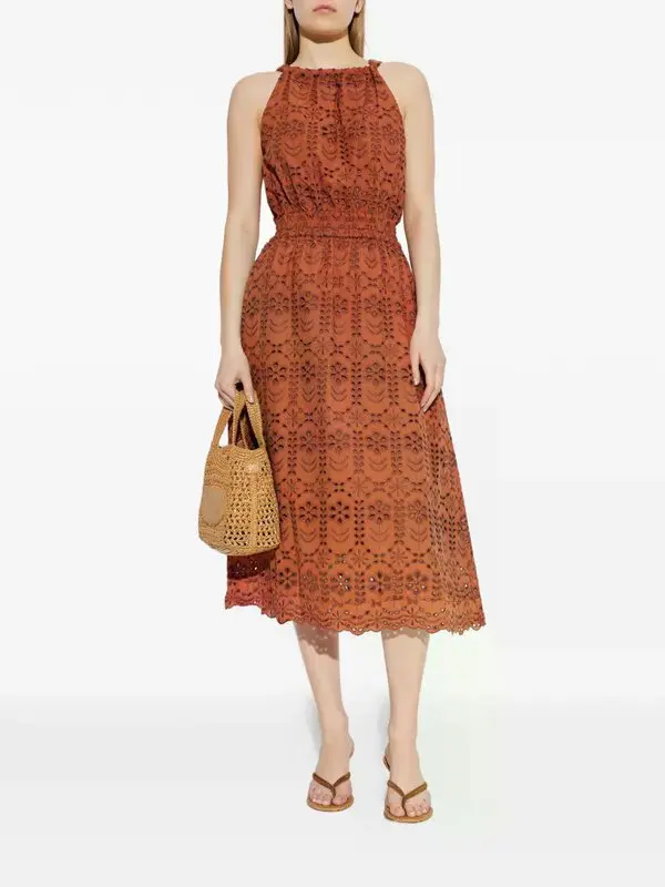 Paul Smith Broderie Anglaise Halterneck Dress