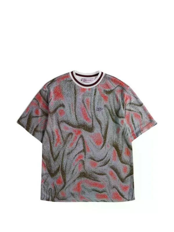 MARGHERITA MACCAPANI Jacquard Embroidered T-shirt