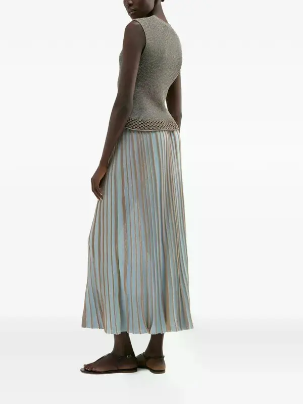 MARGHERITA MACCAPANI Giuly Round-neck Top - Grey