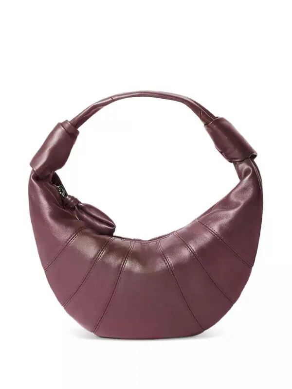 LEMAIRE Mini Fortune Croissant Leather Bag - Brown