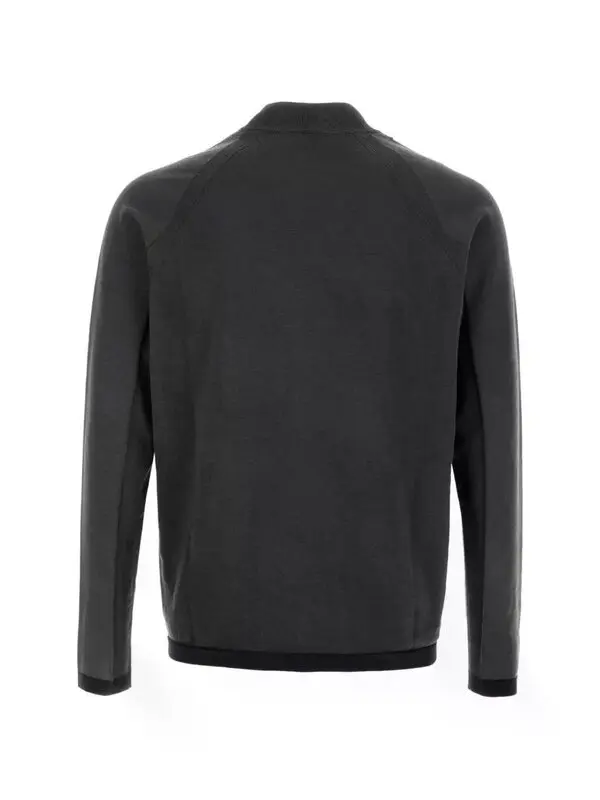 Stone Island Raglan-sleeve Zipped Sweatshirt